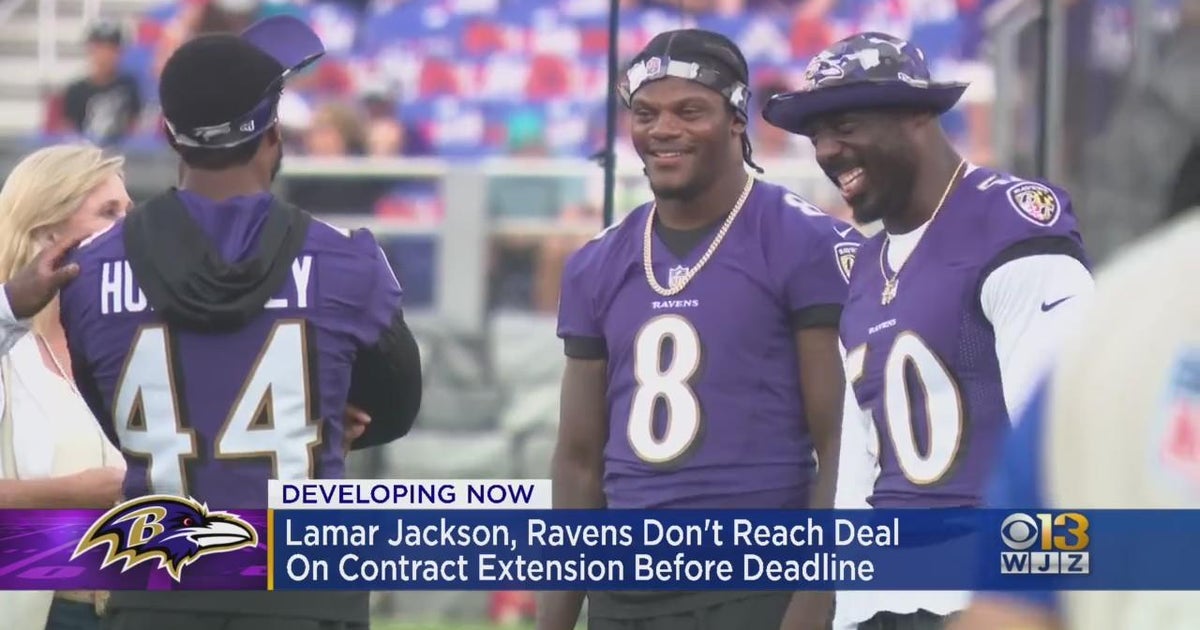 Ravens unable to reach contract extension with Lamar Jackson - CBS ...