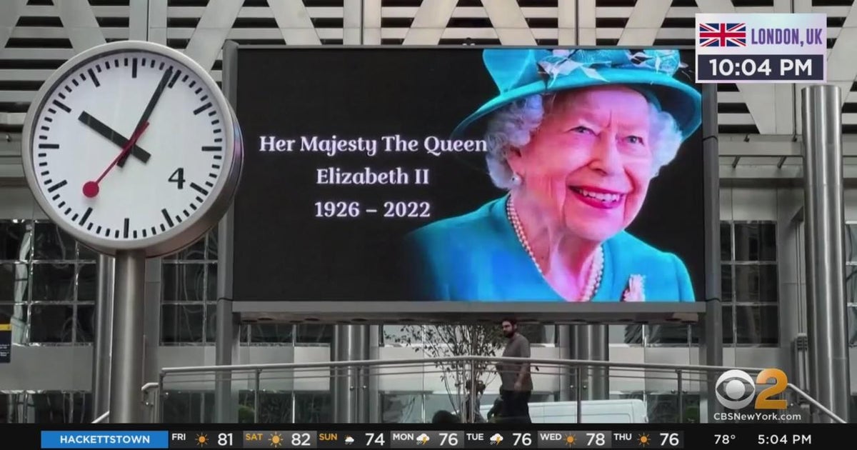 United Kingdom comes together to remember Queen Elizabeth II - CBS New York