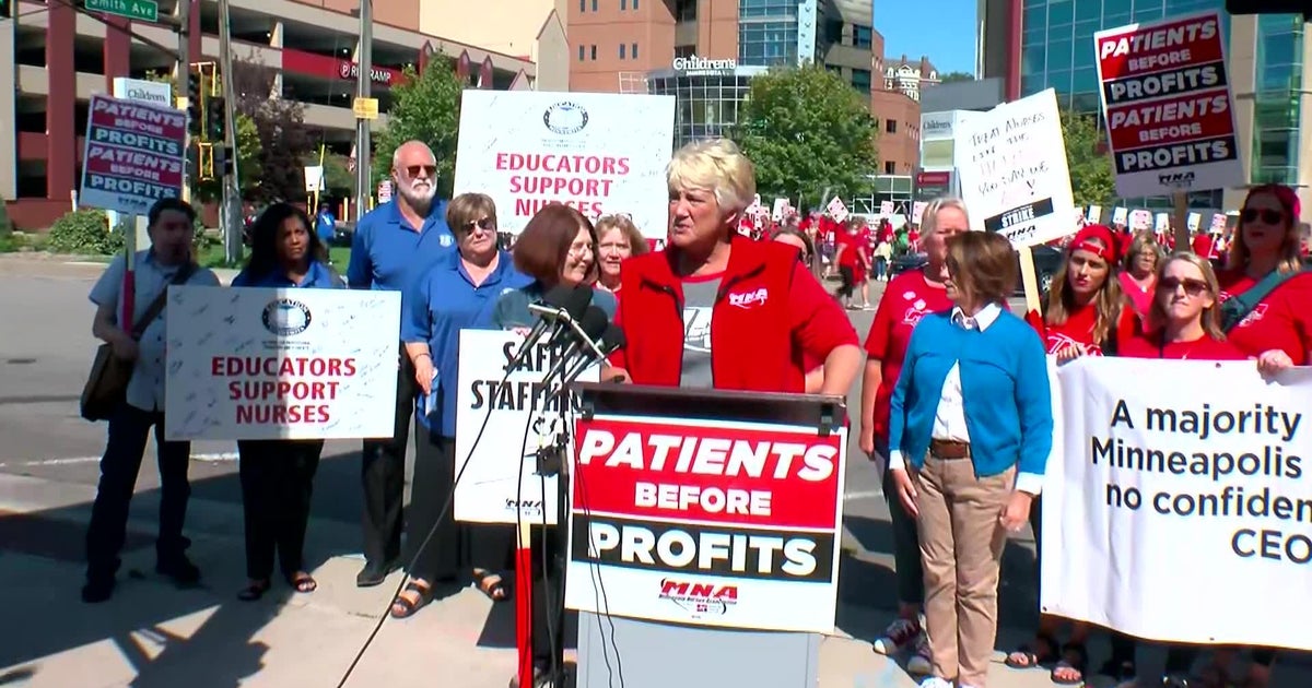 Minnesota nurses hold press conference 5 hours after strike begins ...