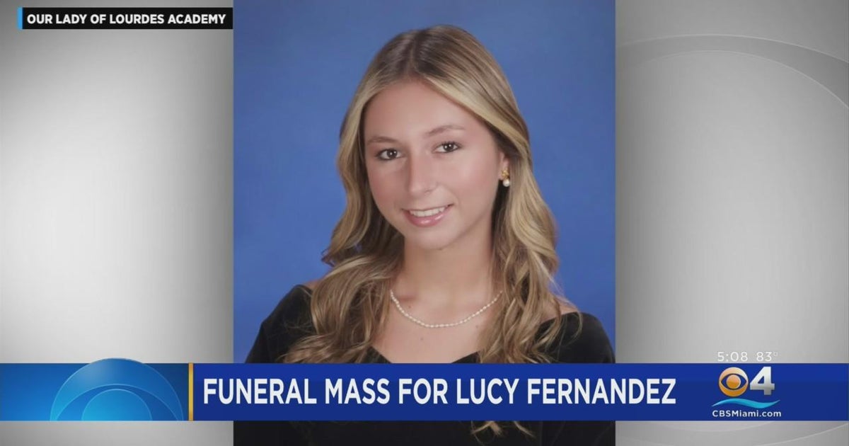 Funeral Mass held for Lucy Fernandez - CBS Miami
