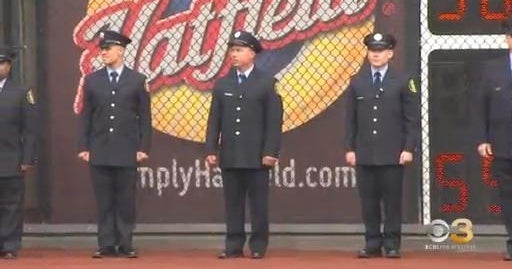 Phillies pay tribute to first responders and some that helped at Ground ...