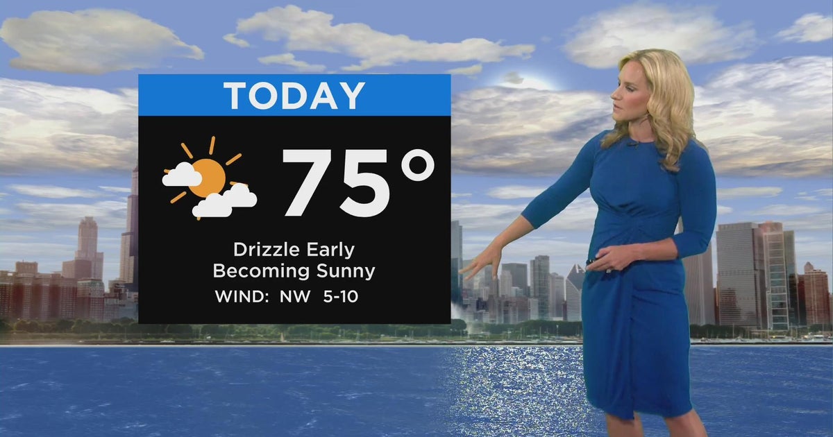 Chicago First Alert Weather: Early morning drizzle - CBS Chicago