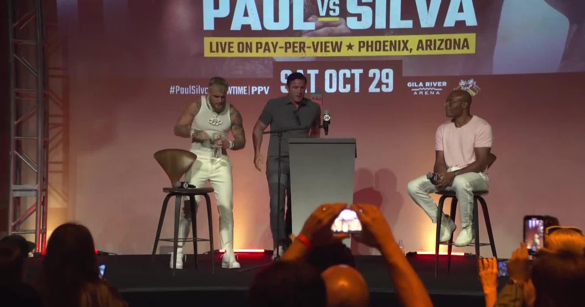 Jake Paul vs Anderson Silva - CBS Los Angeles