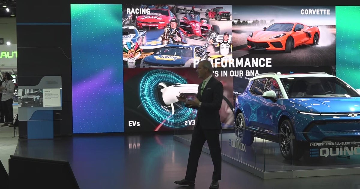 Chevrolet hosts reveal at Detroit Auto Show - CBS Detroit