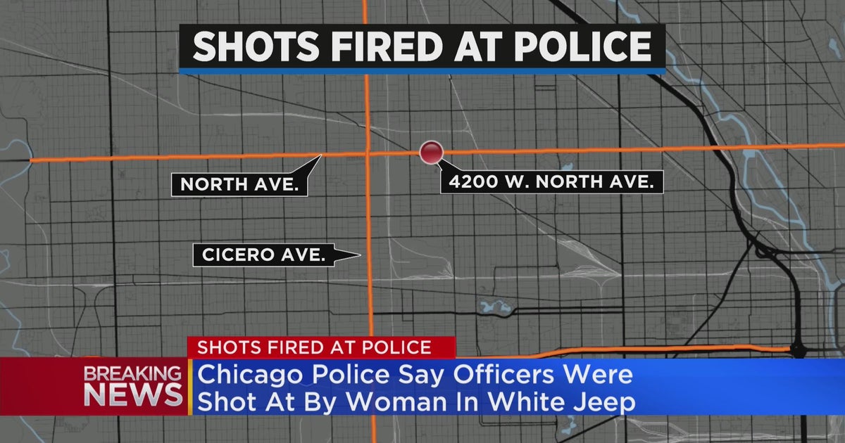 Police say shots fired at officers responding to call on Northwest Side - CBS Chicago