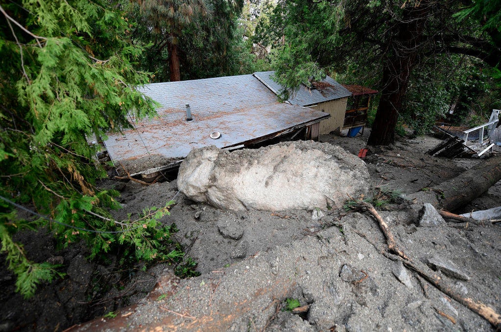 Dozens of homes, buildings damaged or destroyed by mudslides in Forest ...