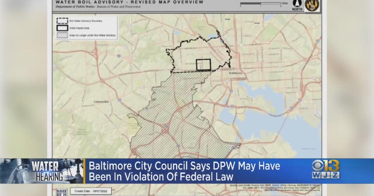 Baltimore City Council says DPW may have been in violation of federal ...