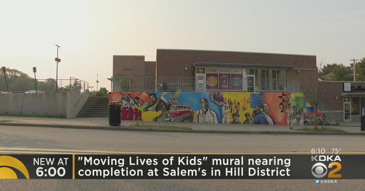 New Hill District mural finally completed - CBS Pittsburgh