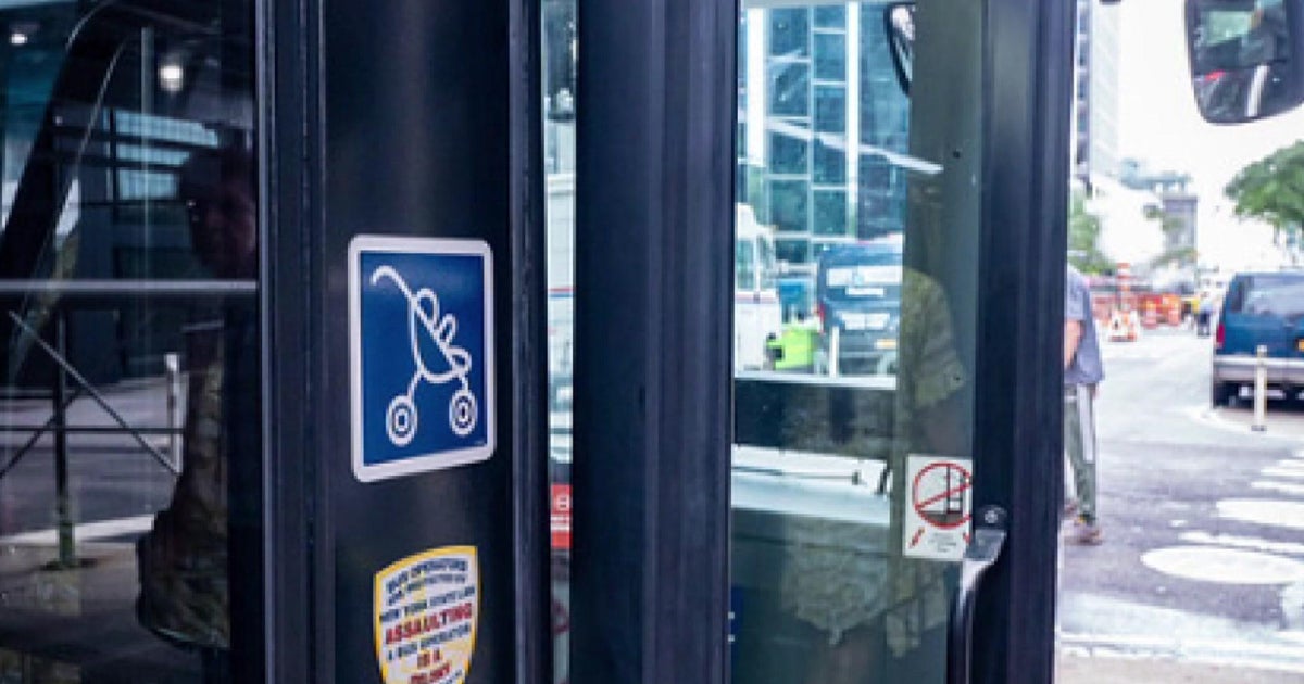 Over 100 MTA buses will allow open strollers under new pilot program - CBS New York