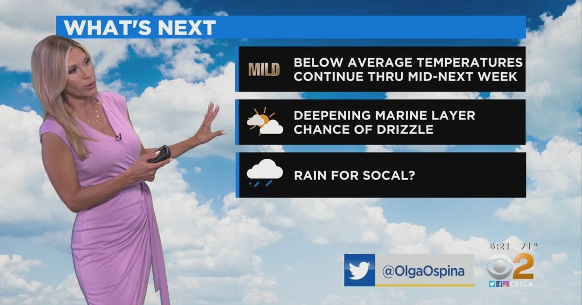 Olga Ospina's weather forecast (Sept. 17) - CBS Los Angeles