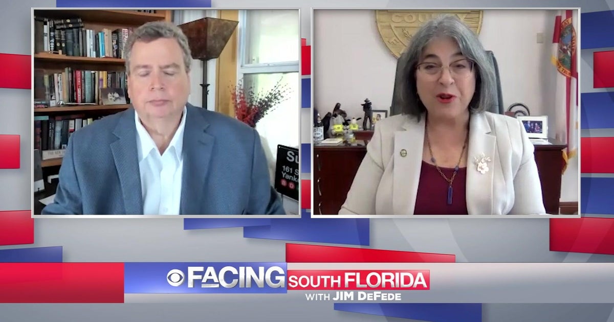 Facing South Florida: One-on-One with Mayor Daniella Levine Cava - CBS ...