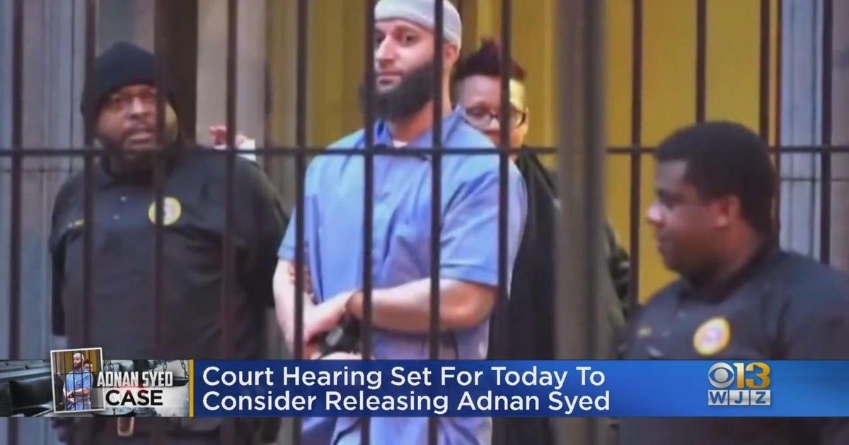 Monday court hearing could determine whether Adnan Syed walks free ...