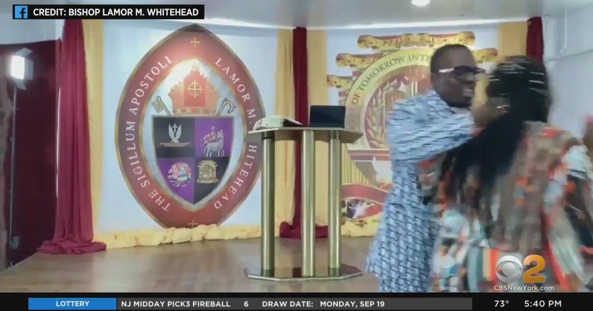 Confrontation at Bishop Lamor Miller-Whitehead's sermon caught on video ...