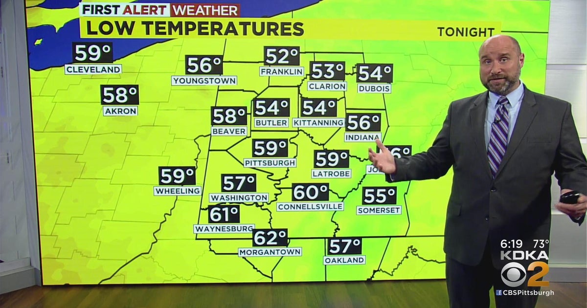 KDKA-TV Evening Forecast (9/19) - CBS Pittsburgh