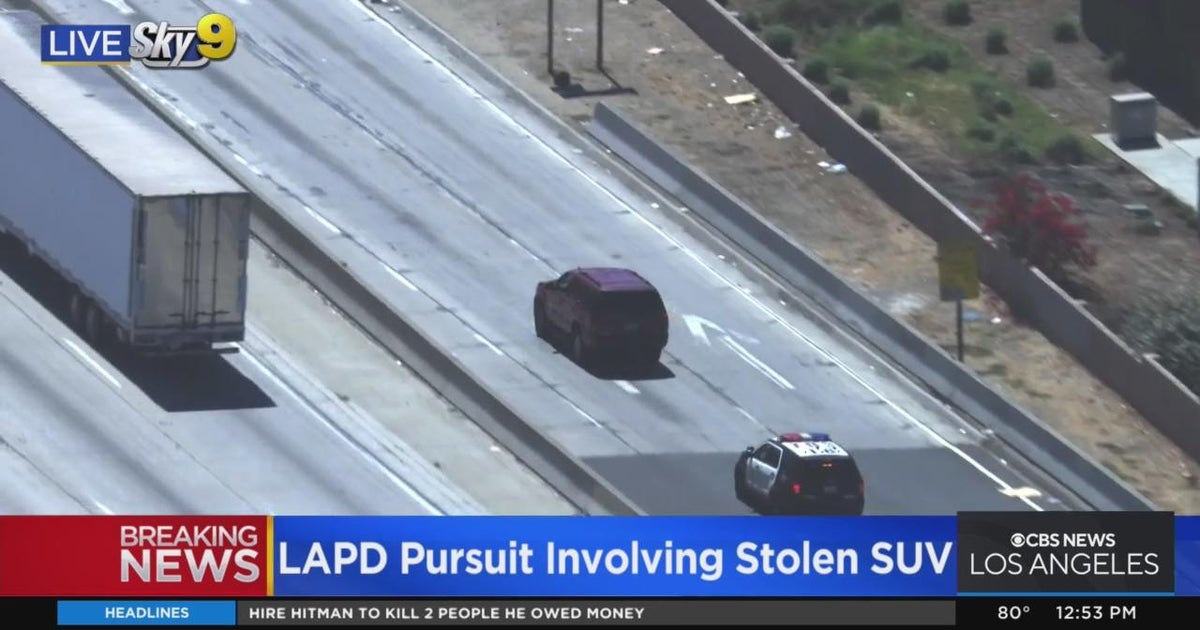 Lapd Arrests Armed Driver In Suspected Stolen Vehicle After South La
