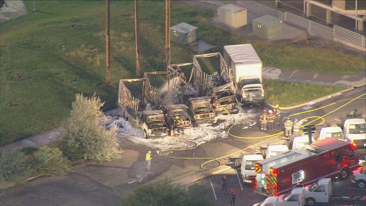 Crews respond to van explosions at Forge Campus in Loveland - CBS Colorado