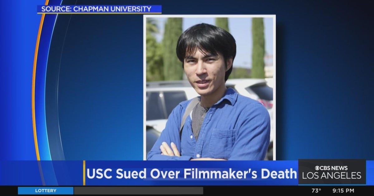 USC sued for death of Chapman University student, filmmaker - CBS Los ...