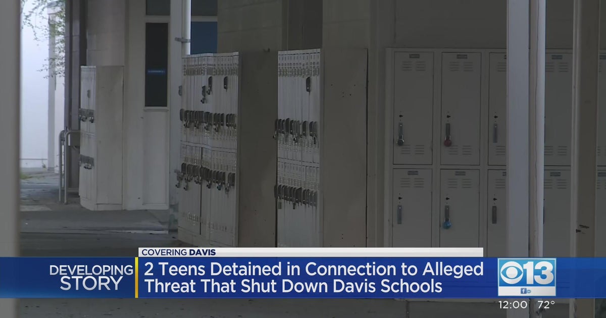 Davis schools reopen after threat prompts 2 campuses to close - CBS ...