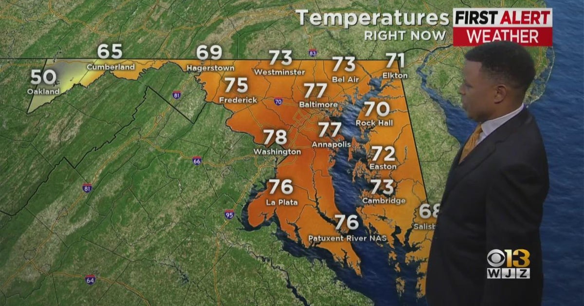 Meteorologist Derek Beasley has your Thursday evening forecast - CBS ...