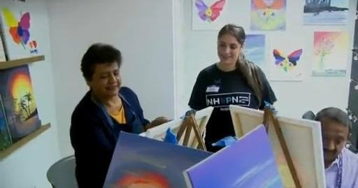 Elgin duo helps Hispanics with art, a space for dealing with subject of ...