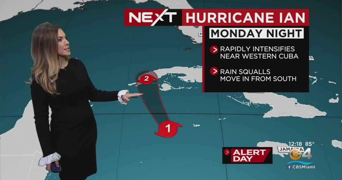 Tracking Hurricane Ian 9/26/2022 12PM - CBS Miami