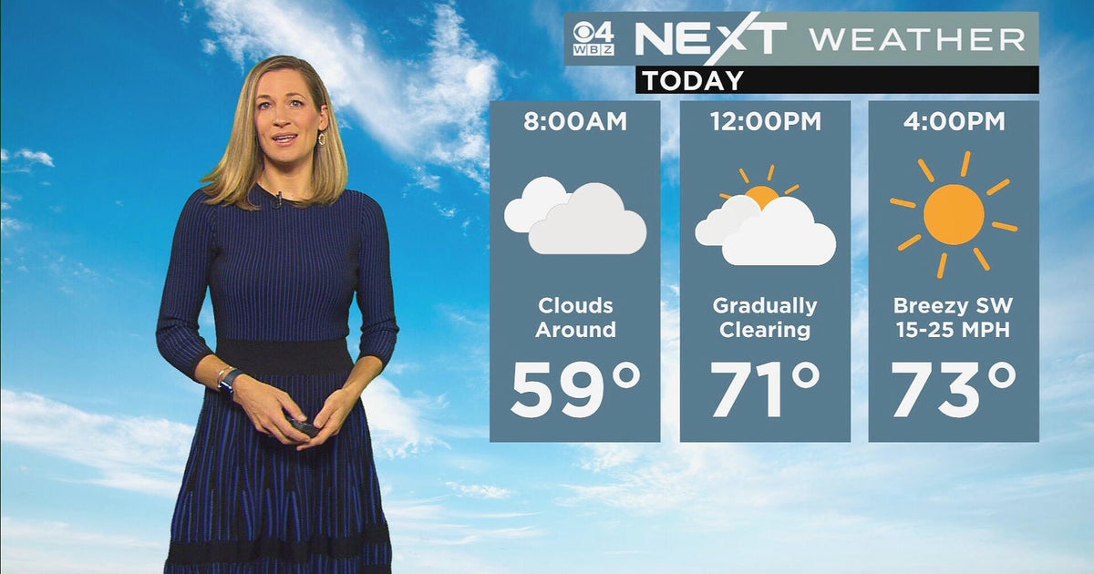 Next Weather: WBZ morning forecast for September 27 - CBS Boston