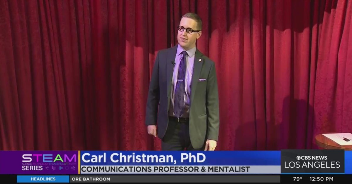 STEAM: Meet, Carl Christman, a Mentalist at the Magic Castle - CBS Los ...