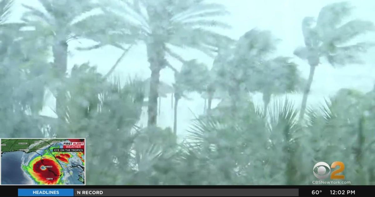 Hurricane Ian battering Florida coast - CBS New York Hurricane Ian battering Florida coast - CBS New York