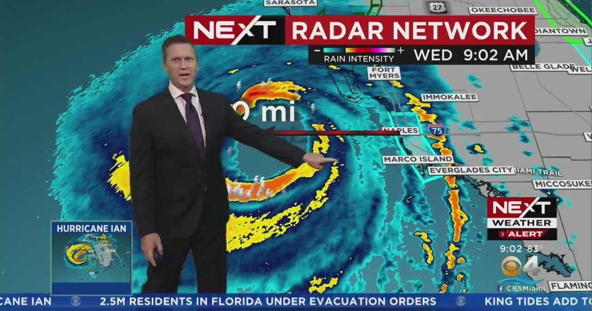 Tracking Hurricane Ian 9/28/2022 9AM - CBS Miami
