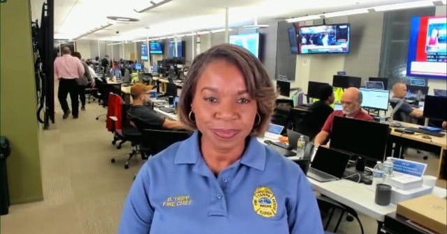 Tampa Fire Rescue Chief Barbara Tripp on Hurricane Ian - CBS News