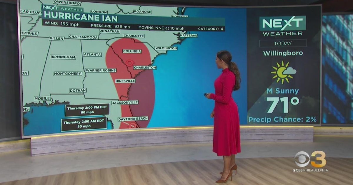 NEXT Weather: Tracking Ian - CBS Philadelphia