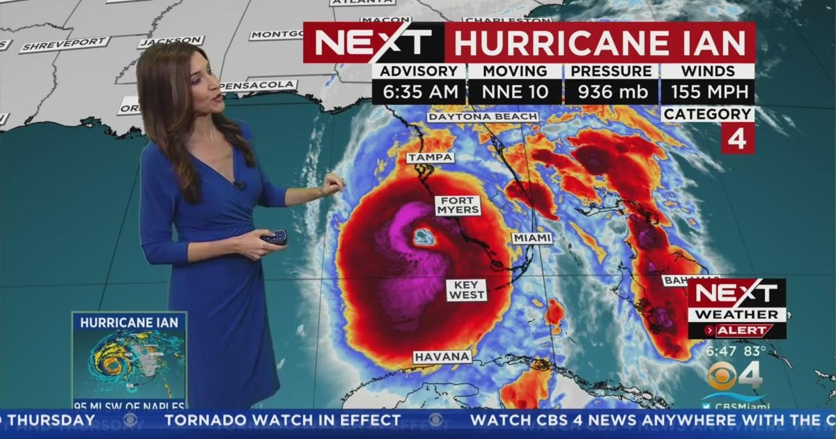 Tracking Hurricane Ian 9/28/2022 6:35AM - CBS Miami