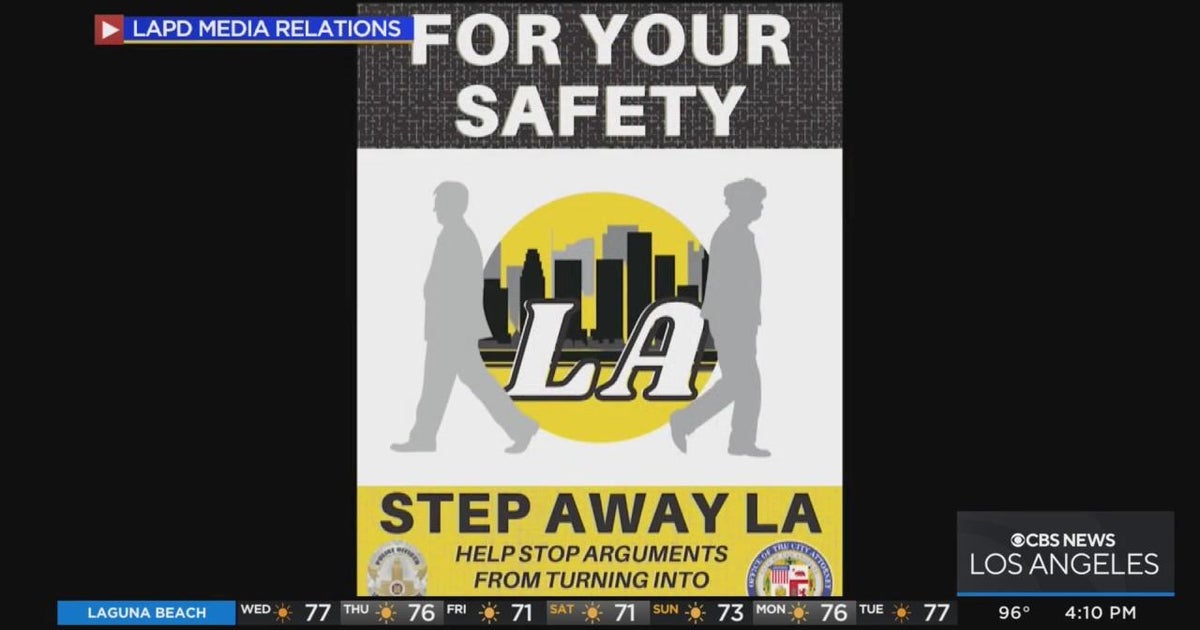 LAPD reveals new campaign, "Step Away LA," in hopes of reducing deadly ...