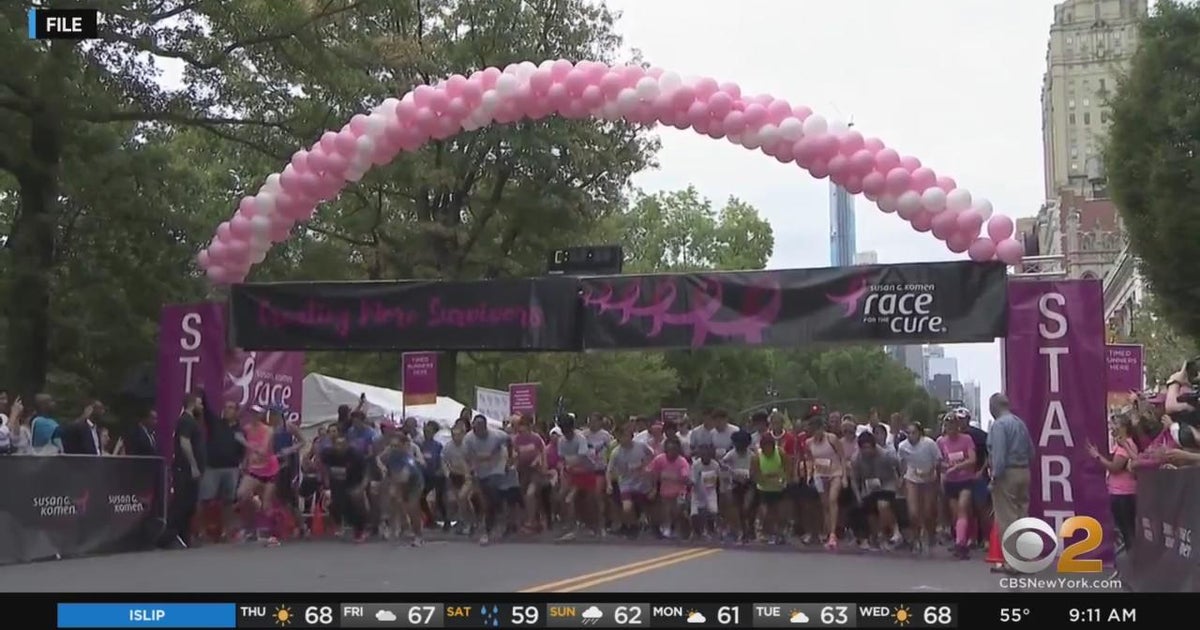 Race for the Cure kicks off Breast Cancer Awareness Month - CBS New York
