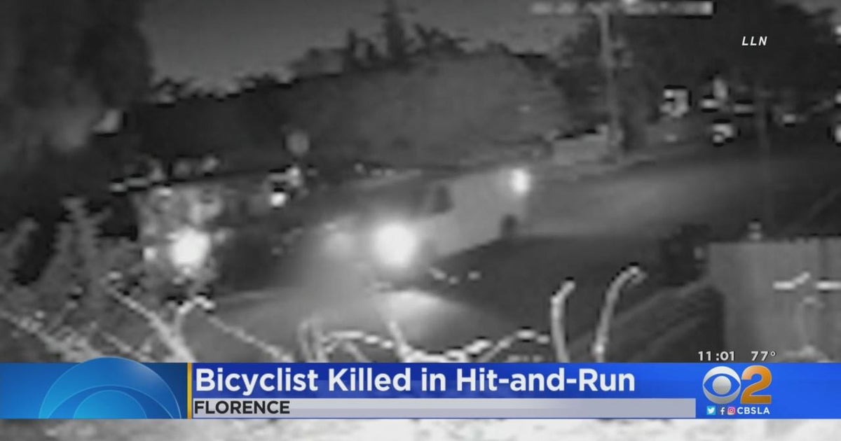 Homeless man on bicycle killed in hit-and-run crash in Florence - CBS ...