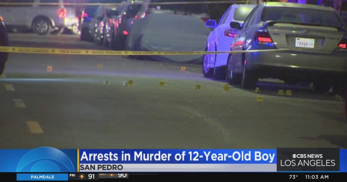 Police announce arrests made in murder of 12-year-old boy in 2021 - CBS ...