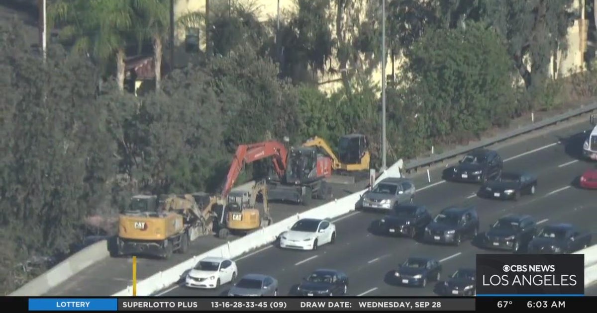 101 Closed in Encino starting Saturday night - CBS Los Angeles