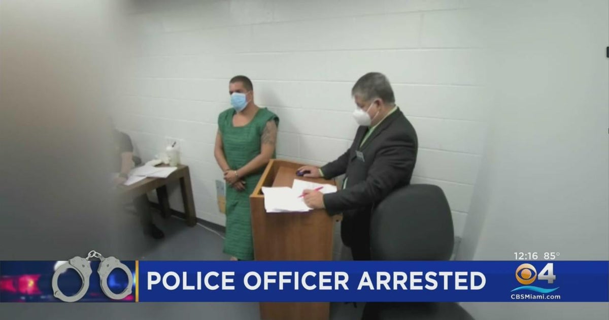 Miami-Dade cop accused of firing gun during domestic dispute - CBS Miami