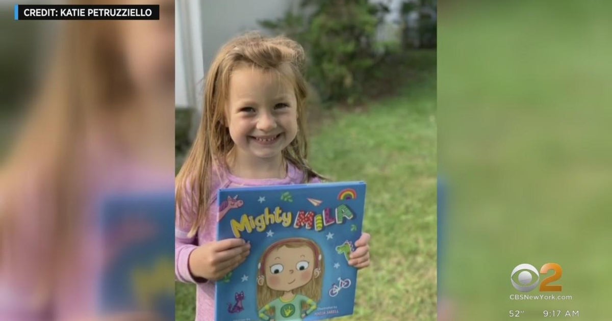 Local girl inspires mom to write "Mighty Mila" children's book - CBS ...