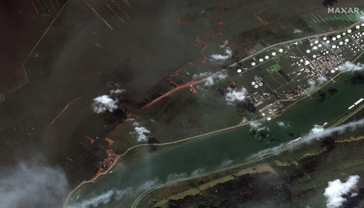 Compelling before-and-after satellite photos of climate change