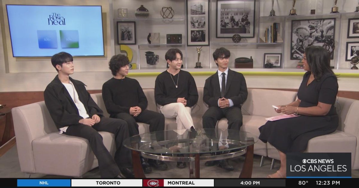 Korean Pop Band "The Rose" - CBS Los Angeles