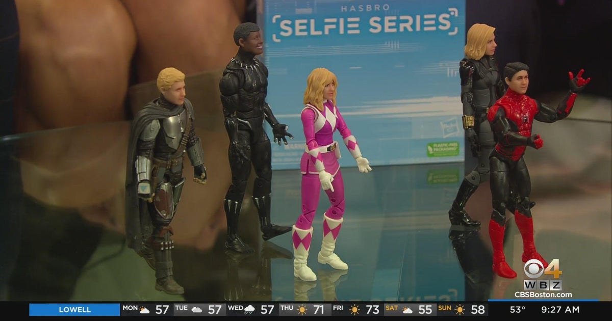 Liam Martin's "action figure" goes rogue on Morning Mix - CBS Boston