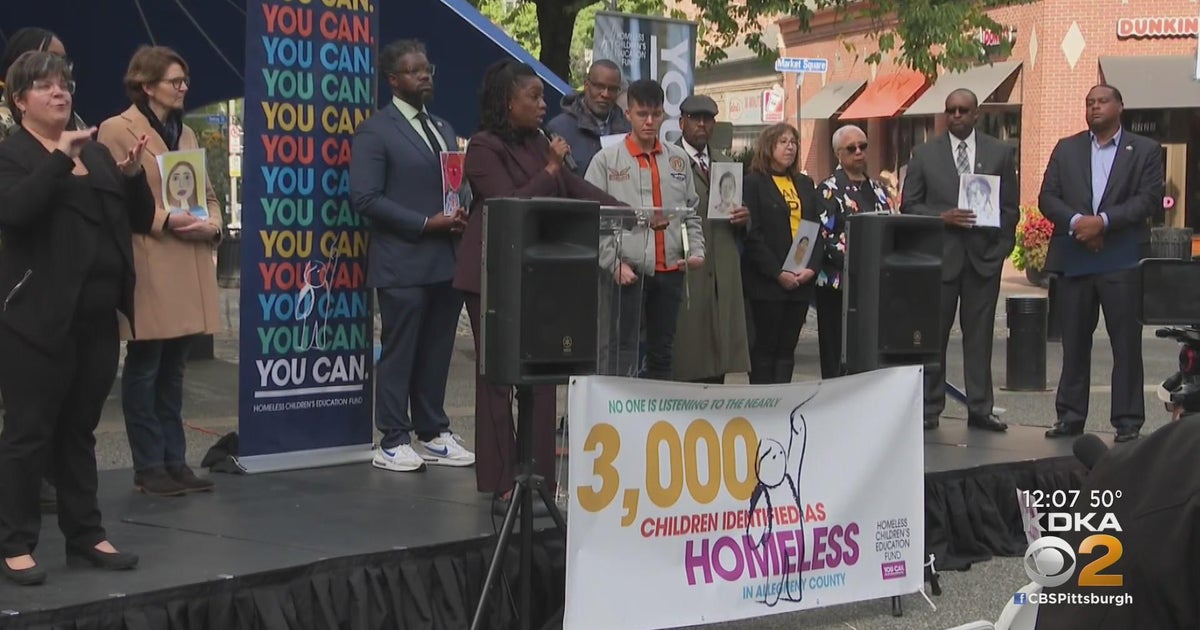 Homeless Children's Education Fund holds event downtown - CBS Pittsburgh