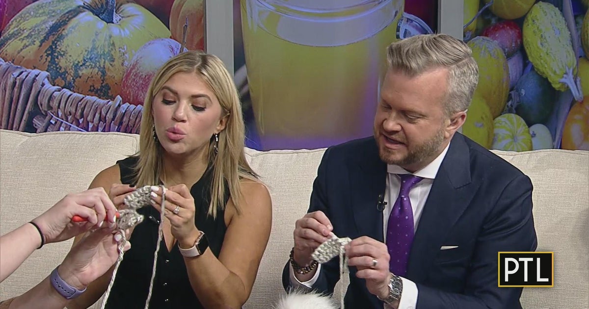 Learning to crochet with local artist Katie - CBS Pittsburgh