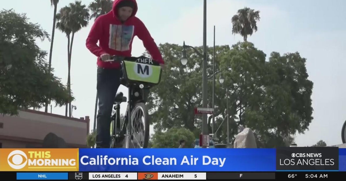 Metro offers free rides to celebrate 5th annual CA Clean Air Day - CBS ...