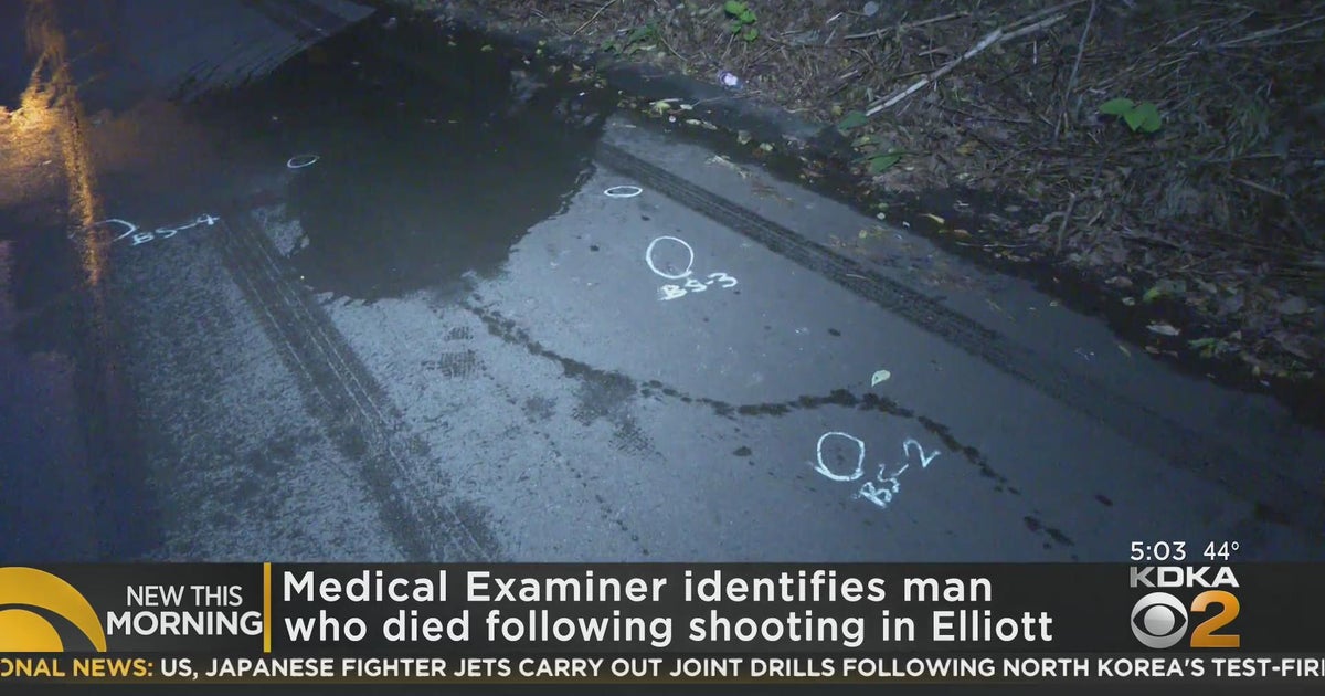 Victim identified in fatal Elliott shooting - CBS Pittsburgh