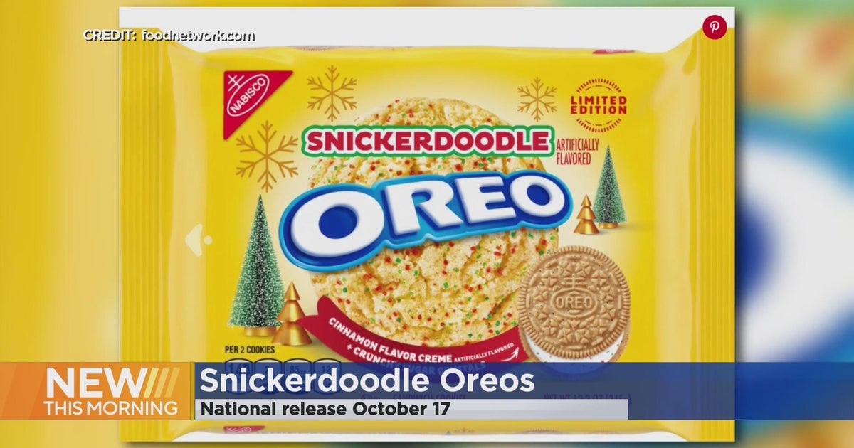 Would you try snickerdoodle Oreos? - CBS Minnesota