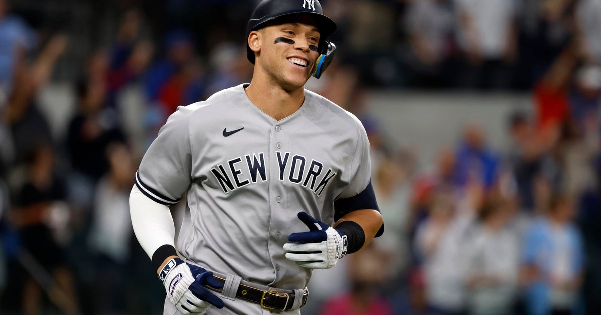 Aaron Judge's 62nd home run ball is valued in the region of $1-2 million, experts say - CBS ...