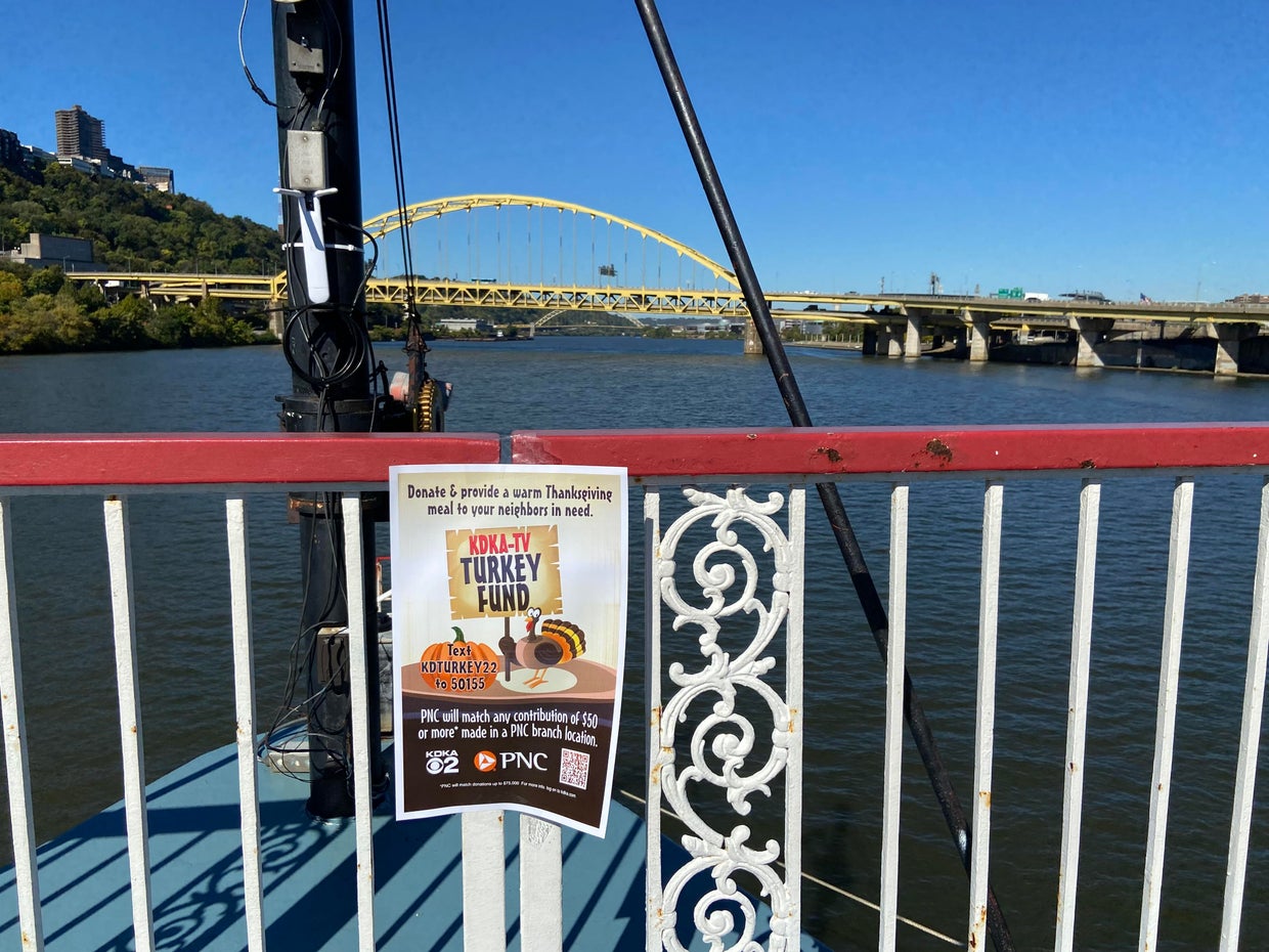 PTL ️Pittsburgh: Gateway Clipper cruise to benefit the KDKA-TV Turkey Fund