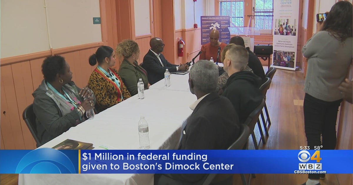 $1 million in federal funding given to Boston's Dimock Center - CBS Boston